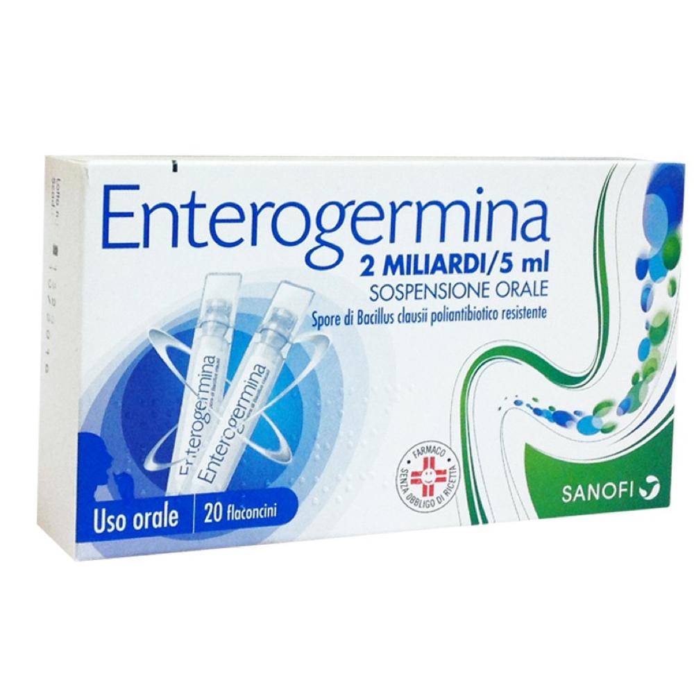 ENTEROGERMINA SOSPENSIONE ORALE 2 MILIARDI DI SPORE DI BACILLUS CLAUSII ...