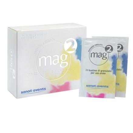 MAG 2 GRANULATO - INTEGRATORE MAGNESIO PIDOLATO 20 BUSTINE