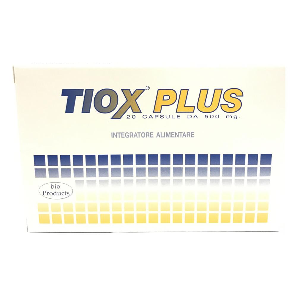 TIOX PLUS - INTEGRATORE UTILE COME DEPURATIVO EPATICO