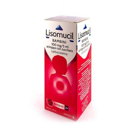 LISOMUCIL BAMBINI 100 MG/5 ML CARBOCISTEINA - SCIROPPO TOSSE 100 ML