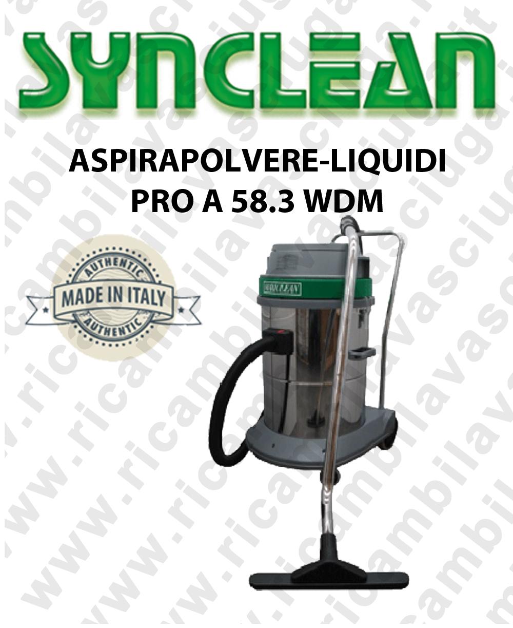 MAXICLEAN PRO A 58.3 WDM aspirapolvere aspiraliquidi SYNCLEAN ...