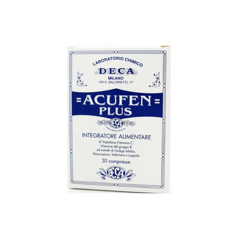 ACUFEN PLUS - INTEGRATORE A BASE DI GINGKO UTILE IN CASO DI ACUFENI