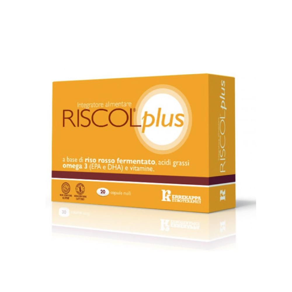 RISCOL PLUS - INTEGRATORE PER IL CONTROLLO DEL COLESTEROLO