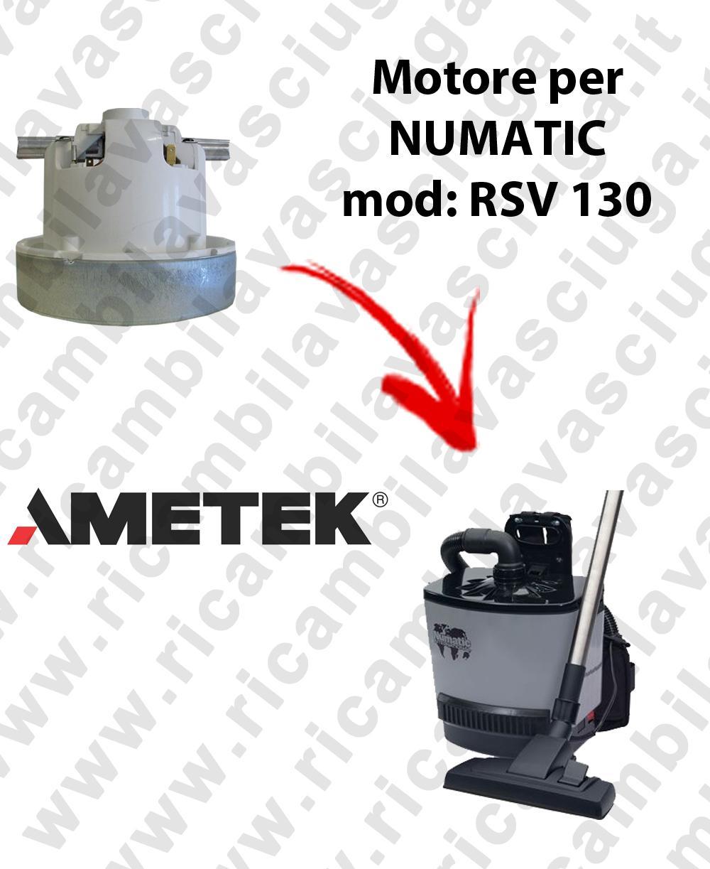 RSV 130 Ametek Vacuum Motor for Vacuum cleaner NUMATIC | Inclemashop com