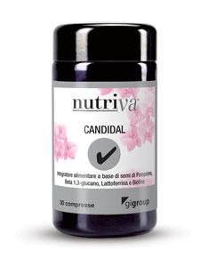 Nutriva Candidal Integratore Candida Compresse