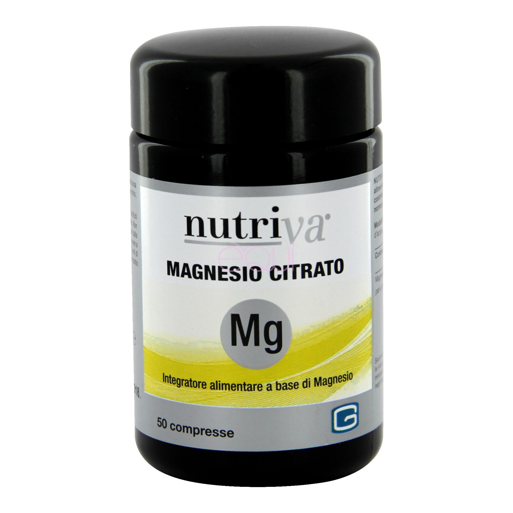 Nutriva Magnesio Citrato Integratore Compresse