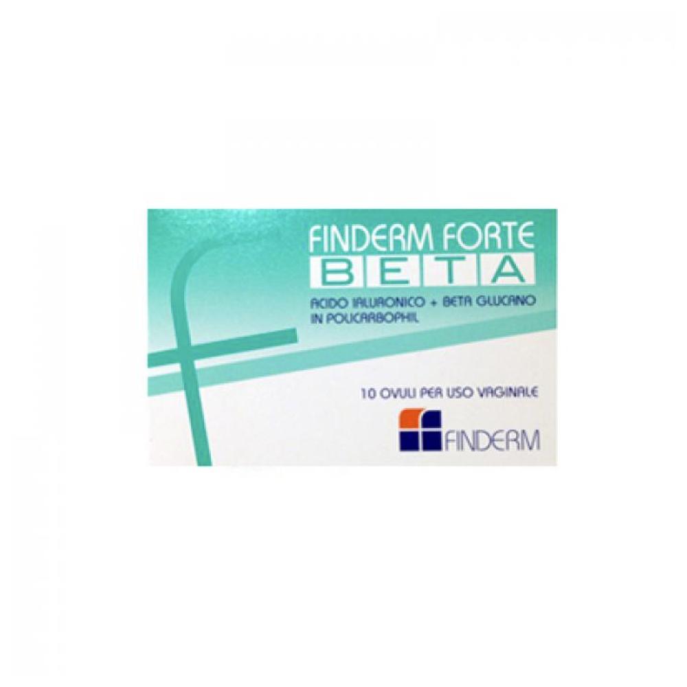 FINDERM FORTE BETA OVULI 10 VAGINALI
