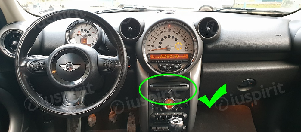 ANDROID autoradio navigatore per MINI COOPER MINI R55 MINI R56 MINI R57 ...