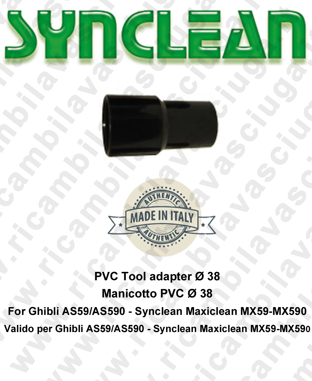 MANICOTTO IN PVC Ø 40 2511390 SYNCLEAN per Tubi EVAFLEX per ...