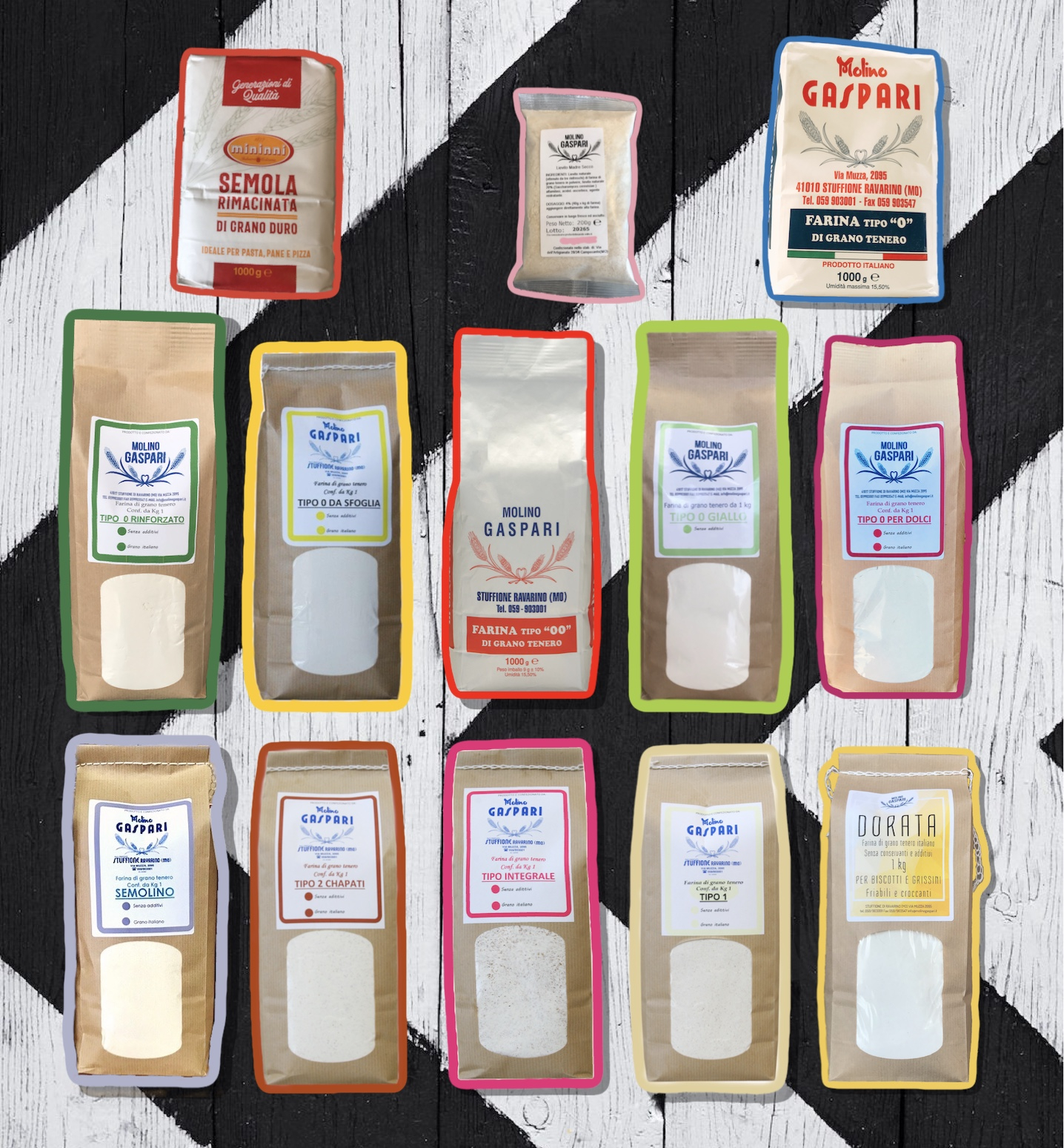 Box farine artigianali | Molino Gaspari srl