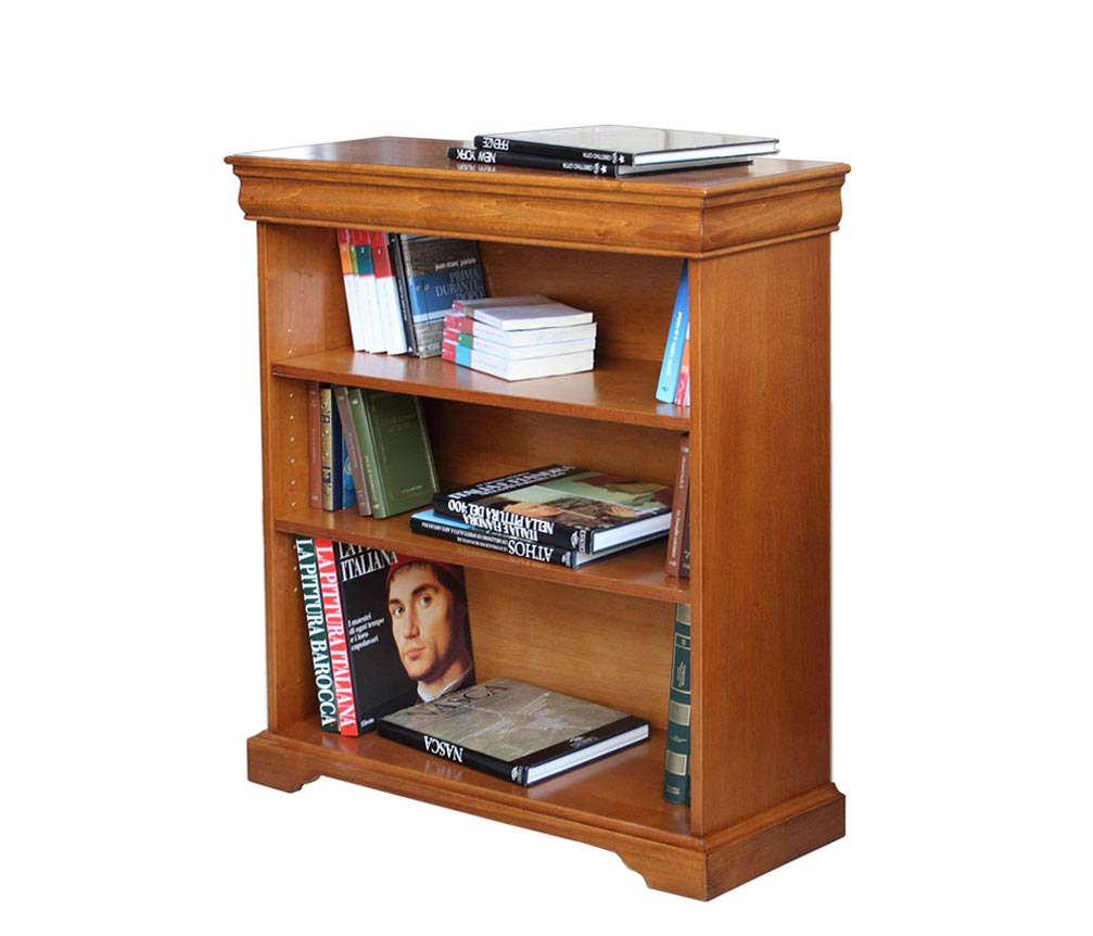 Pequeña librería de madera estilo clásico Luis Felipe | Prixdoo.com