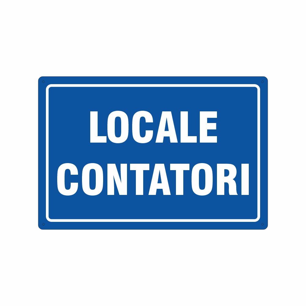 Centro Sill Shop -Cartello locale contatori | Segnaletica Centro Sill