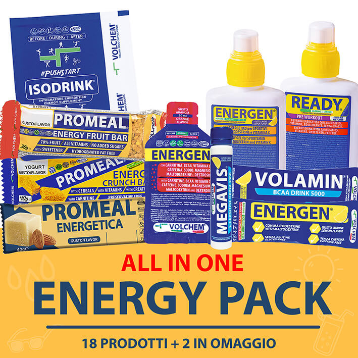 Energy Pack, mix of energy supplement | Volchem srl