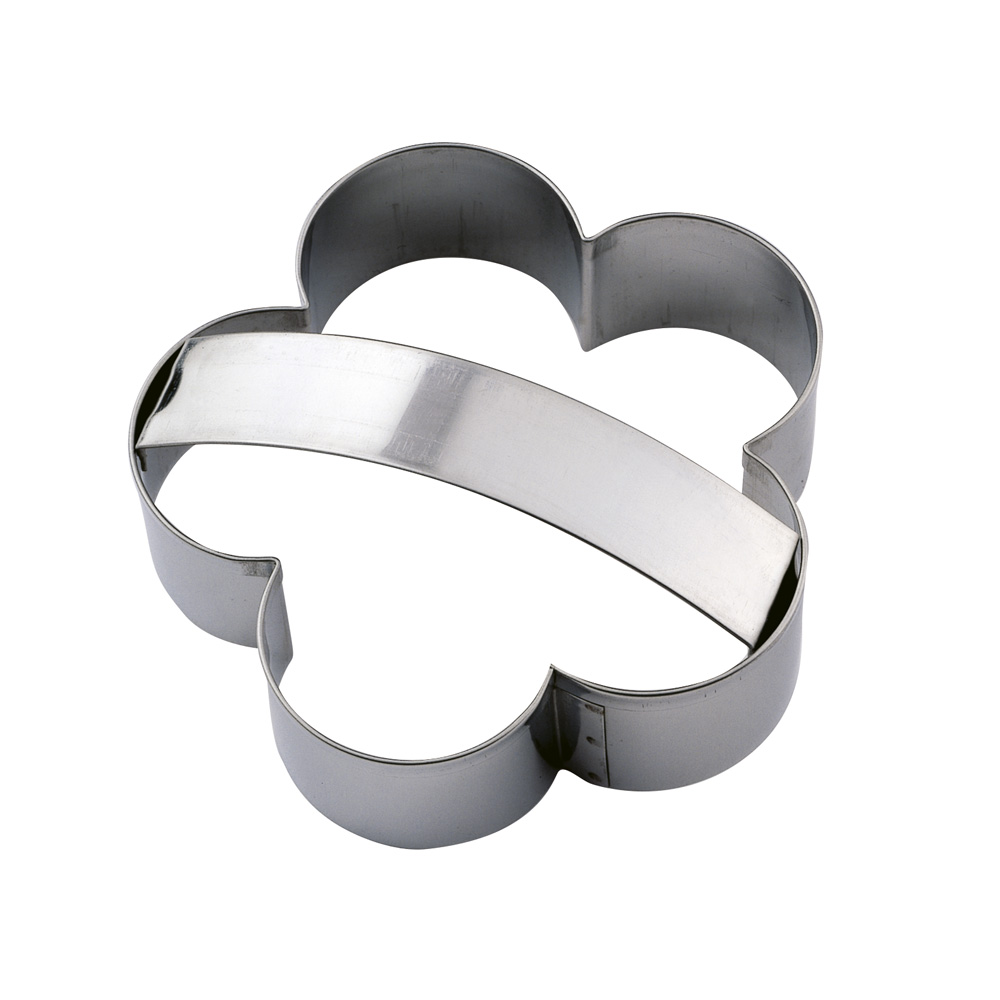 Flower pastry cutter with 5 petals - Hammered | Martellato