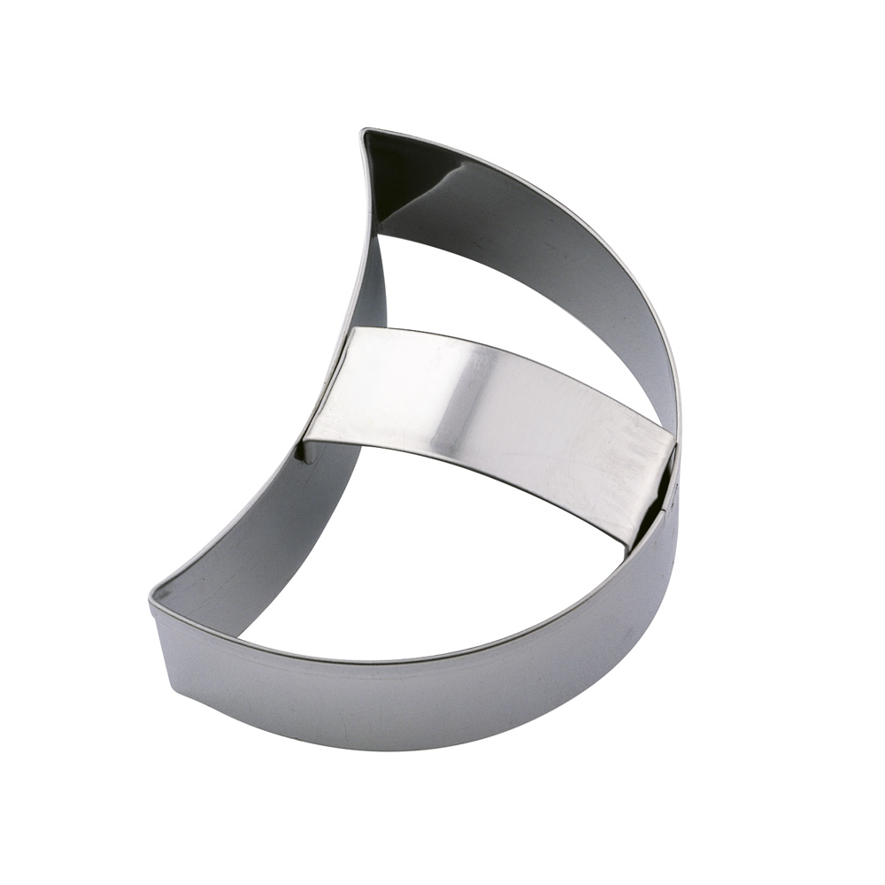 Half moon pastry cutter - Hammered | Martellato