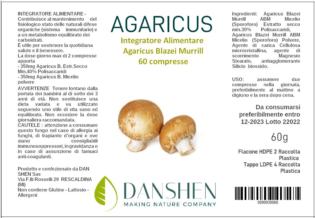 AGARICUS | DanShen Making Nature Company