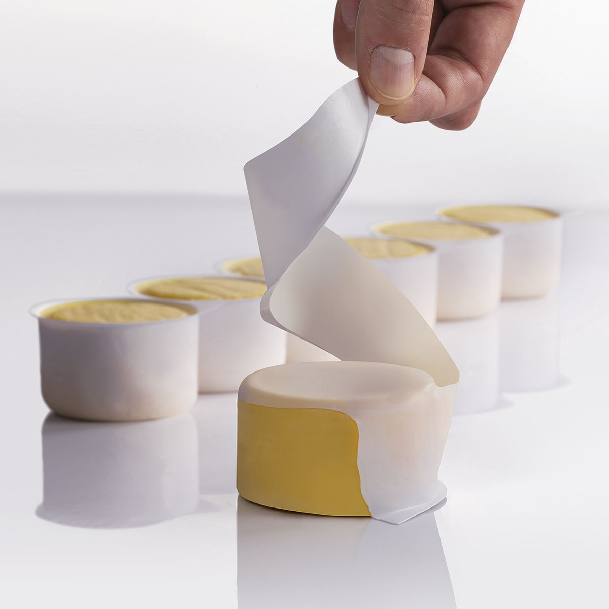 Disposable mold Individual One Strip - Hammered | Martellato