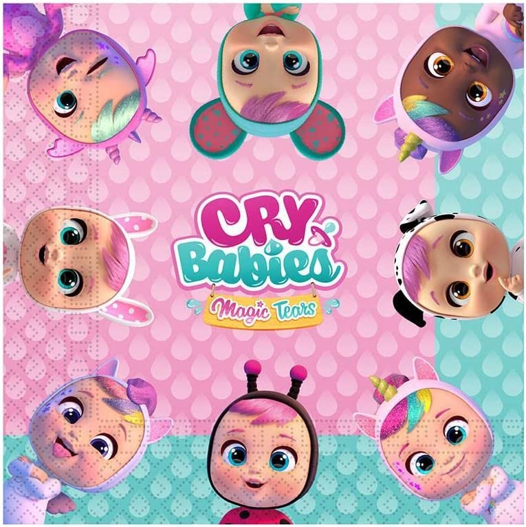 Tovaglioli Cry Babies Cancelleria Party Papiro Ercolano