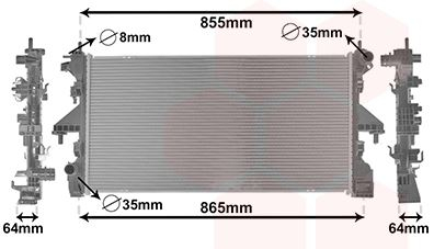 radiatore raffreddamento ducato 2.3jtd dal 2014 | BRAA RICAMBI AUTO ...