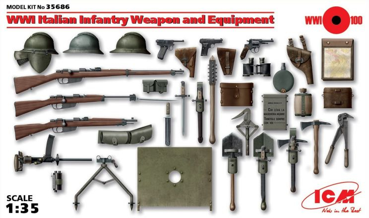 ITALIAN INFANTRY WEAPON AND EQUIPMENT | Mister Kit