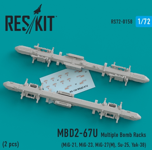 MBD2-67U Multiple Bomb Racks | Mister Kit